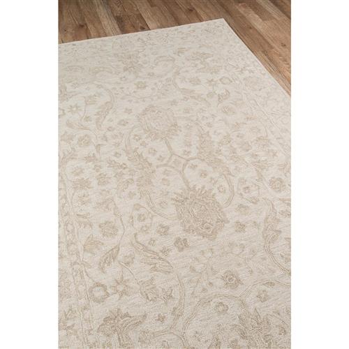 Millie French Country Oriental Beige Patterned Rug - 2'x3' | Kathy Kuo Home
