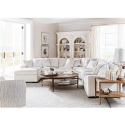 Ayra Updated Traditional Dawn Brown Oak Wood Round Coffee Table 51" W ...