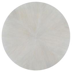 Trinity Modern Classic White Wood Round Drum Coffee Table - 36" 31" W ...