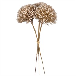 Avalora Modern Classic White Allium Faux Floral Bundle | Kathy Kuo Home