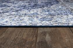 Coen French Country Navy Blue Medallion Patterned Rug - 2'x3'