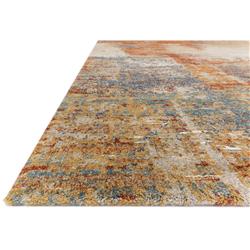 Alarisse Modern Terracotta Orange Abstract Patterned Rug - 7'10"x10'10 ...