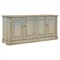 Isola Updated Traditional Distressed Blue Sideboard | Kathy Kuo Home