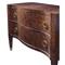 Century Osborne Hollywood Regency Brown Walnut Burl Bachelor Chest