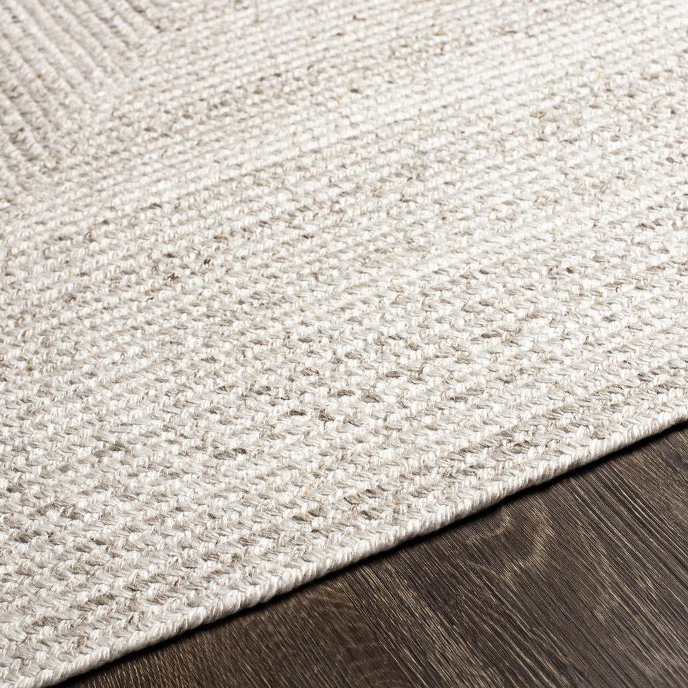 Ali Modern Classic Light Grey Textured Solid Rug - 5'x7'6" | Kathy Kuo Home