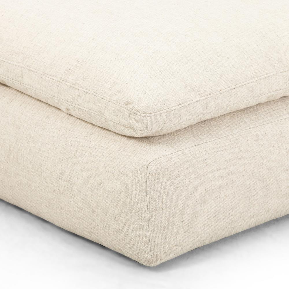 Sadie Modern Classic Cream Performance Chaise Sectional - Left Chaise ...