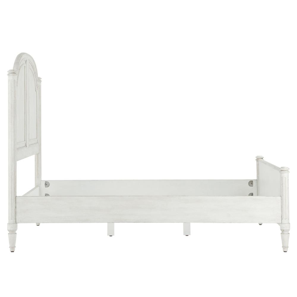 Gemma French Country White Maple Wood Poster Bed - Queen | Kathy Kuo Home