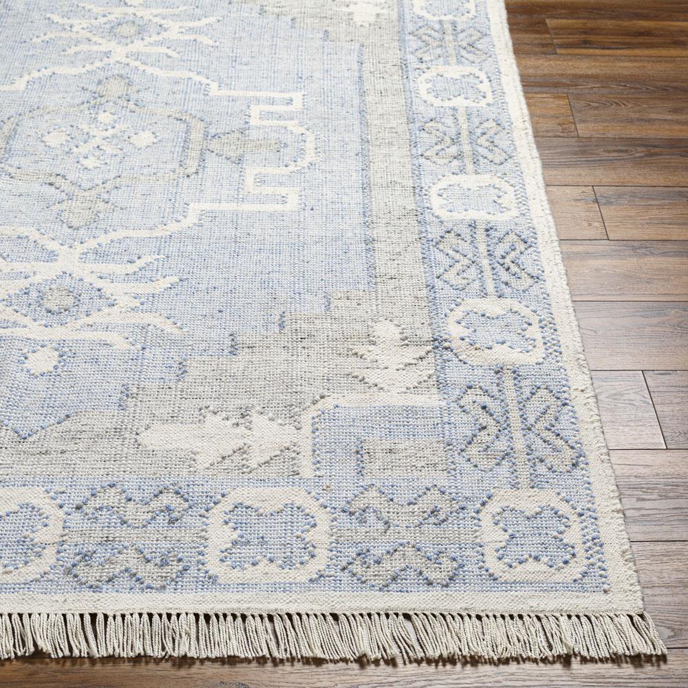 Azurya Global Bazaar Blue Geometric Patterned Indoor Outdoor Rug - 8 ...