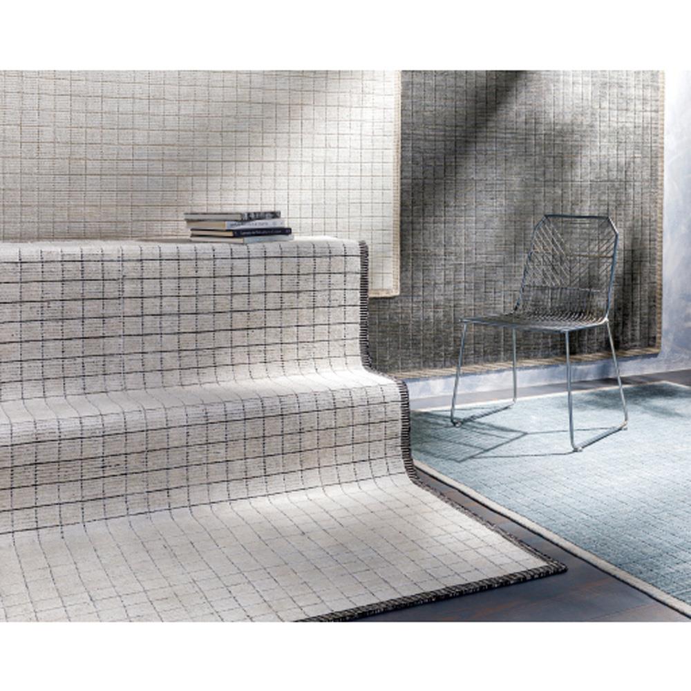 Machi Modern Classic Grey Patterned Rug - 10'x14' | Kathy Kuo Home