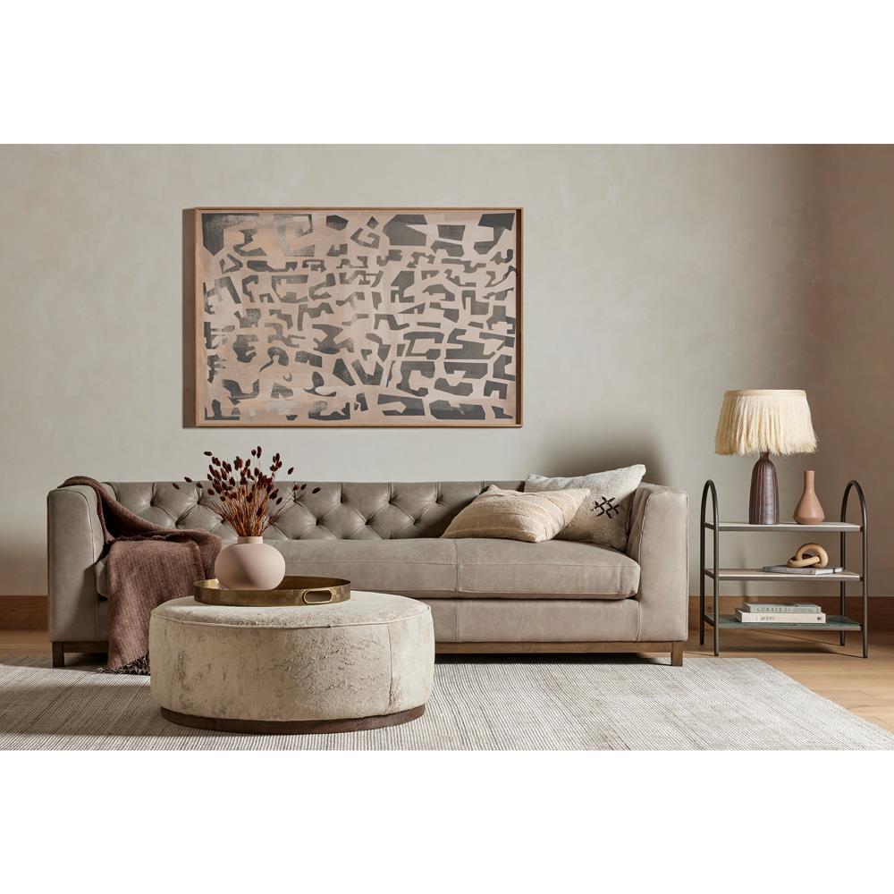 Remington Modern Classic Brown Striated Patterned Rug - 9'x12' 9'x12 ...