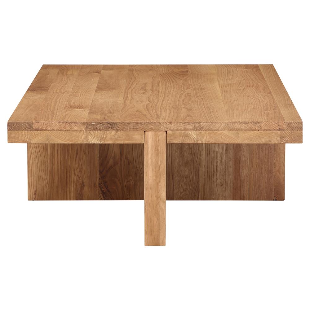 Edgar Rustic Lodge Brown Oak Wood Rectangular Coffee Table 41" W - 50 ...