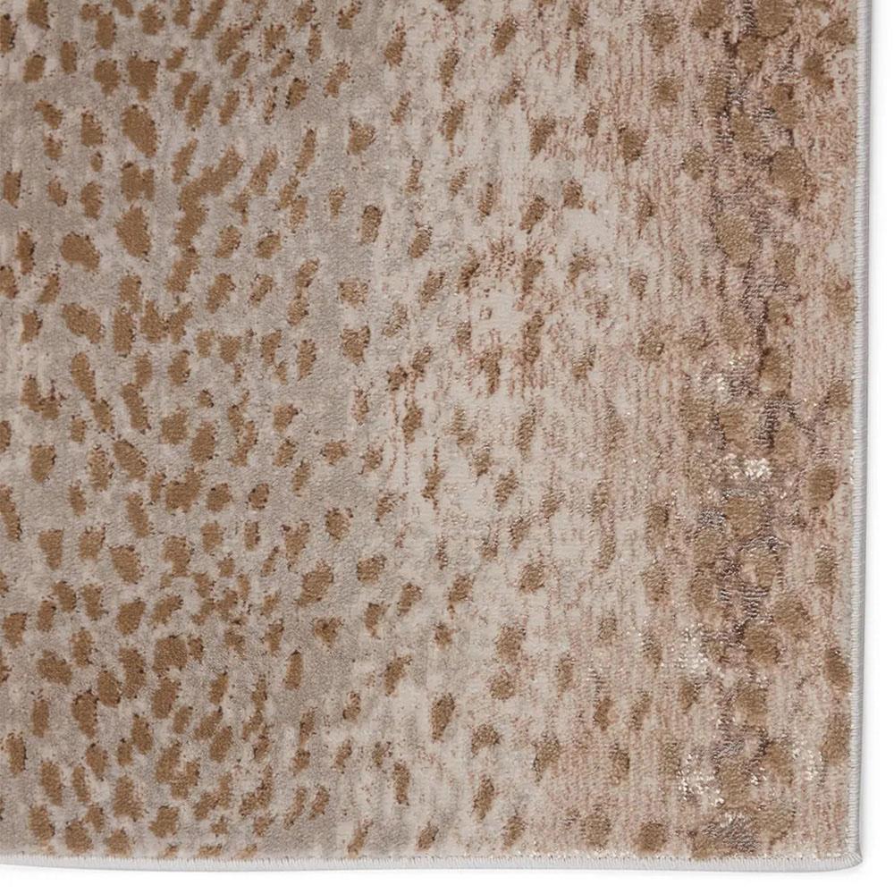 Annelise Modern Classic Tan Animal Patterned Rug - 6'7"x9'6"