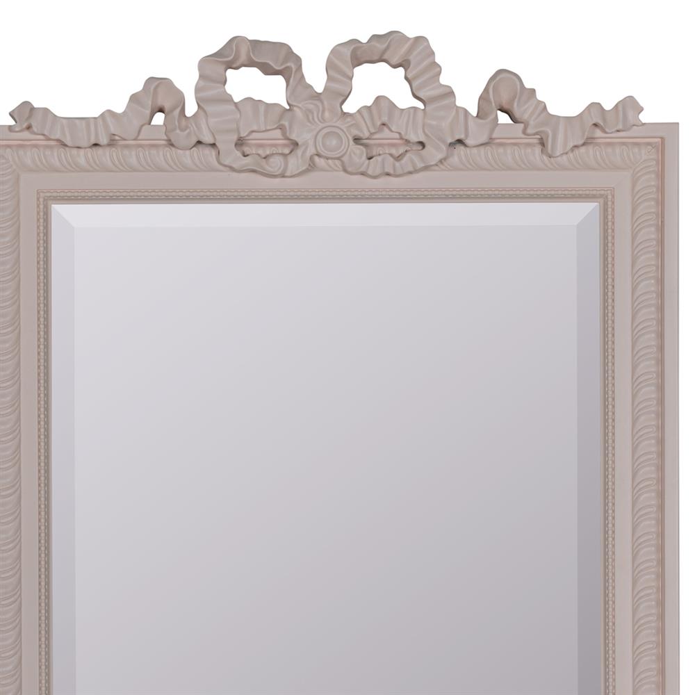 Ulysses French Country Pink Beveled Frame Wall Mirror - Small Medium ...