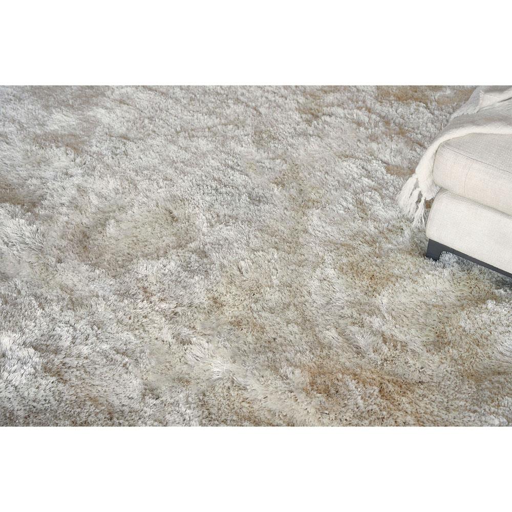 Matthias Modern Classic Cream Solid Shag Rug - 9'6"x13'6" 9'x12 ...