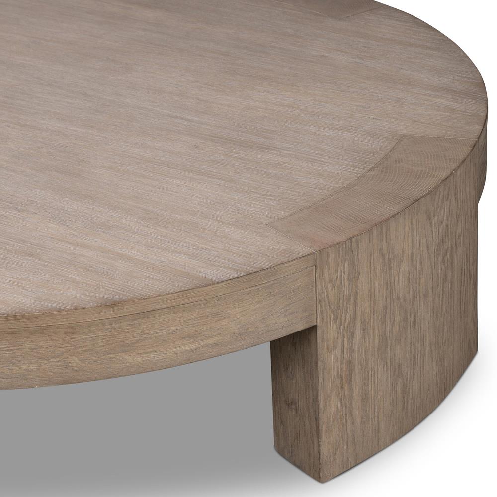 Shelby Rustic Lodge Natural Wood Round Coffee Table - 48" 41" W - 50" W ...