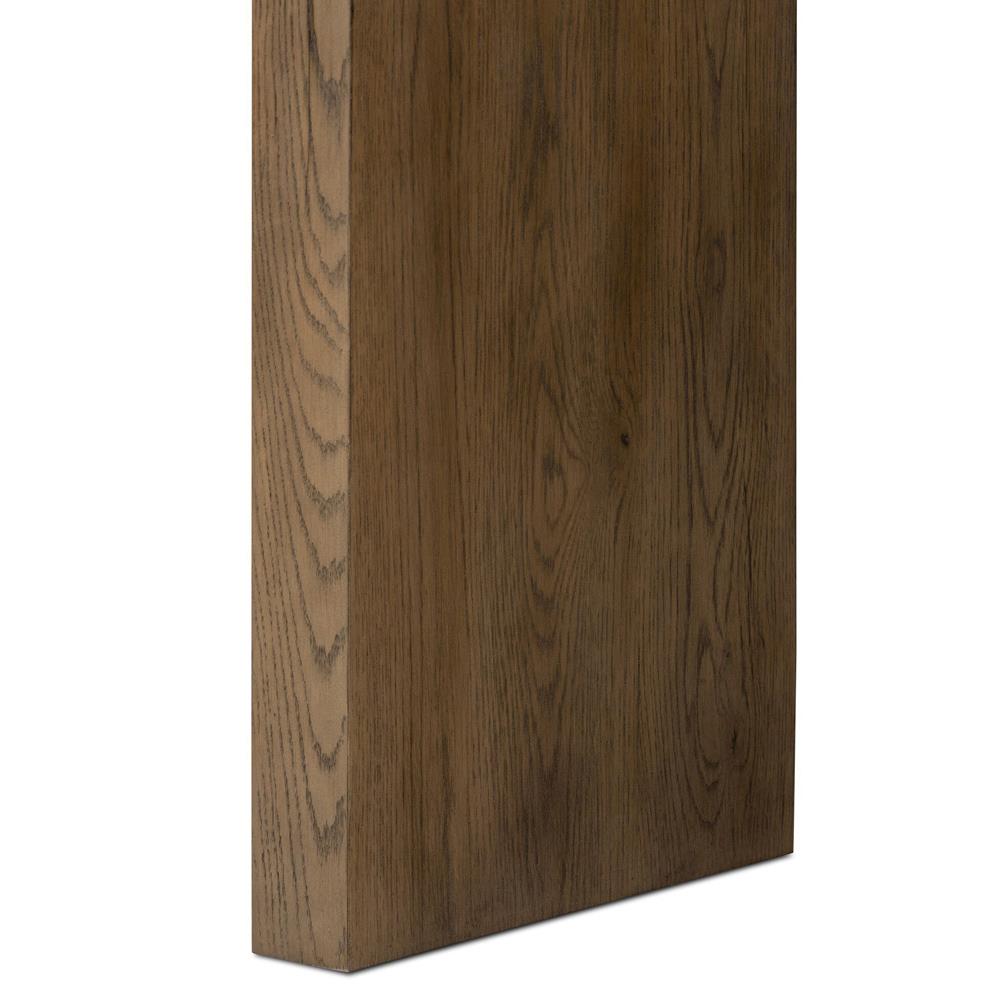 Rayan Rustic Lodge Grey Oak Wood Console Table Extra Long (over 75" W ...