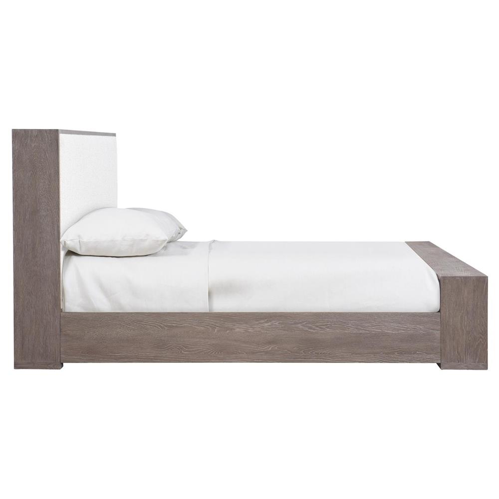 Ingrid Modern Classic Beige Boucle Upholstered Wood Bed - King King ...