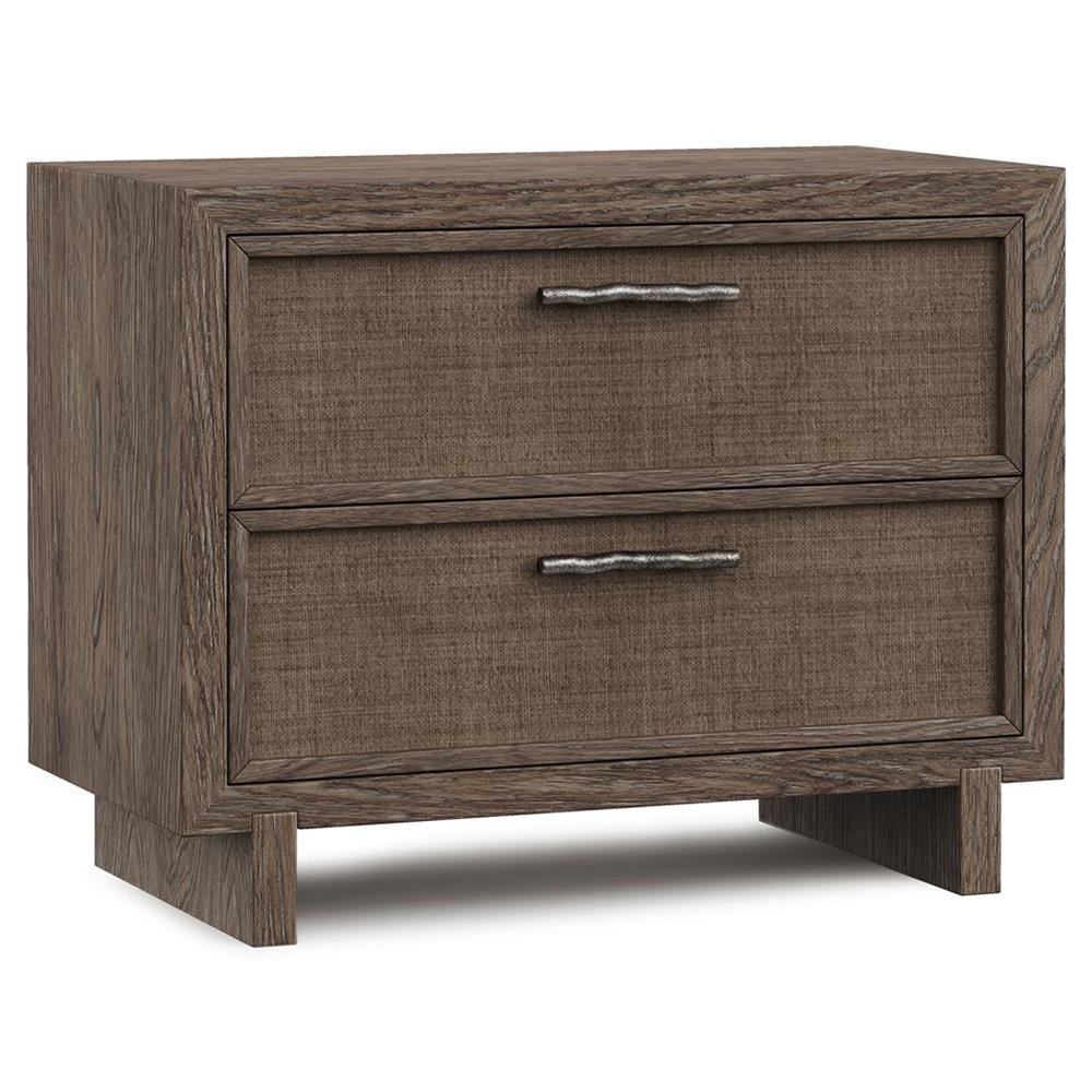 Ingrid Modern Classic Brown Wood Nightstand Wide (Over 29" W) | Kathy ...