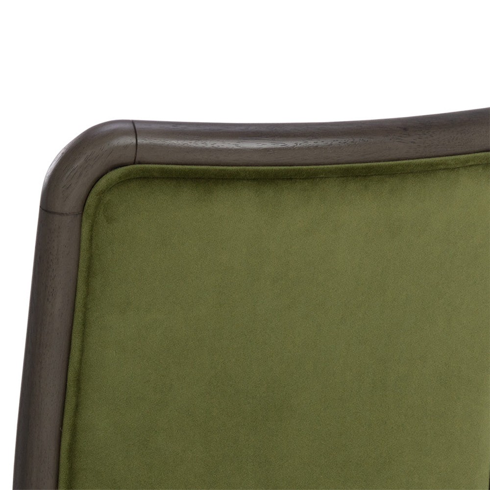 Ambrosia Modern Classic Olive Green Wood Dining Side Chair - Set of 2 ...