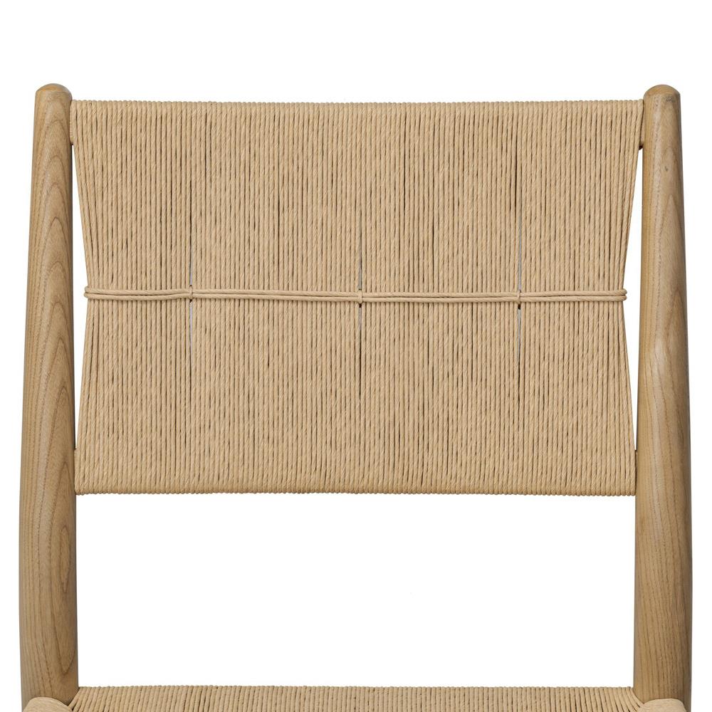 Dara Natural Paper Cord Counter Stool | Kathy Kuo Home