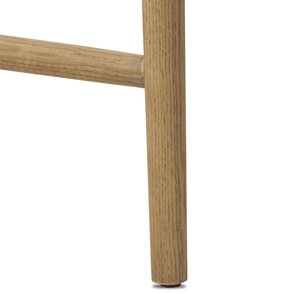 Dara Natural Paper Cord Counter Stool | Kathy Kuo Home