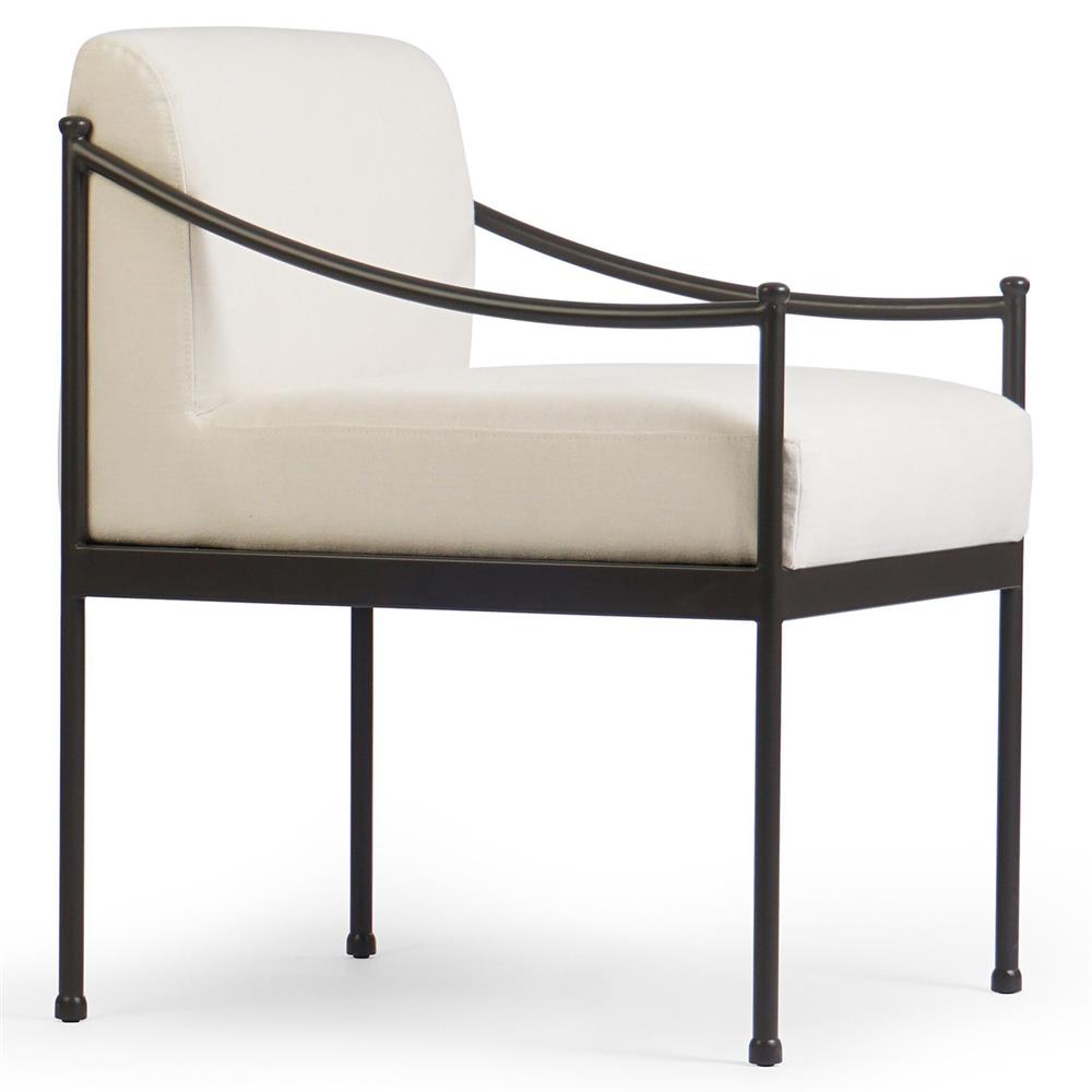 Granger Bombay Flax Outdoor Dining Chair | Kathy Kuo Home