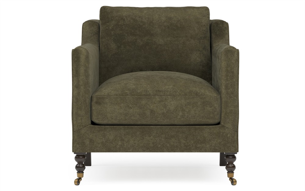 Madeline Tuscan Olive Chair | Kathy Kuo Home