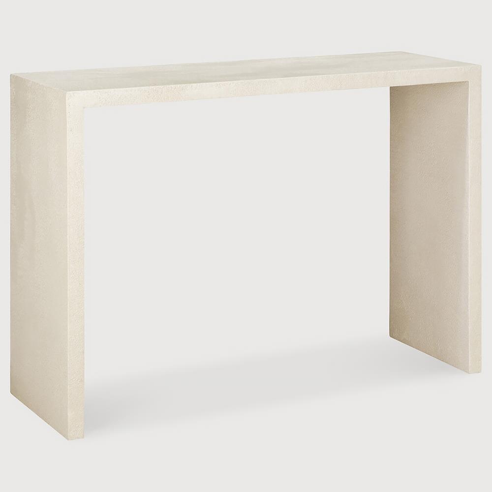Riona Modern Classic Off White Console Table | Kathy Kuo Home