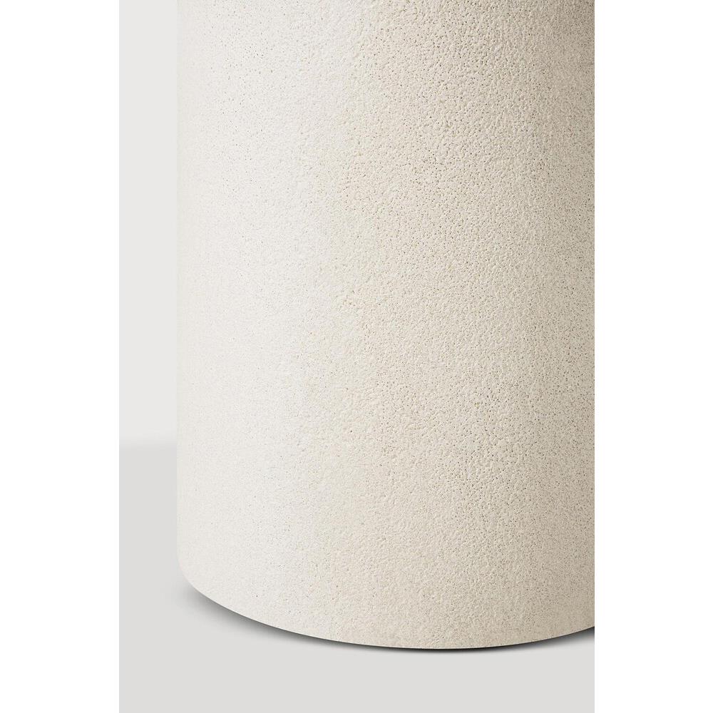 Riona Modern Classic Off White Round Dining Table - 36" 31" W - 40" W ...