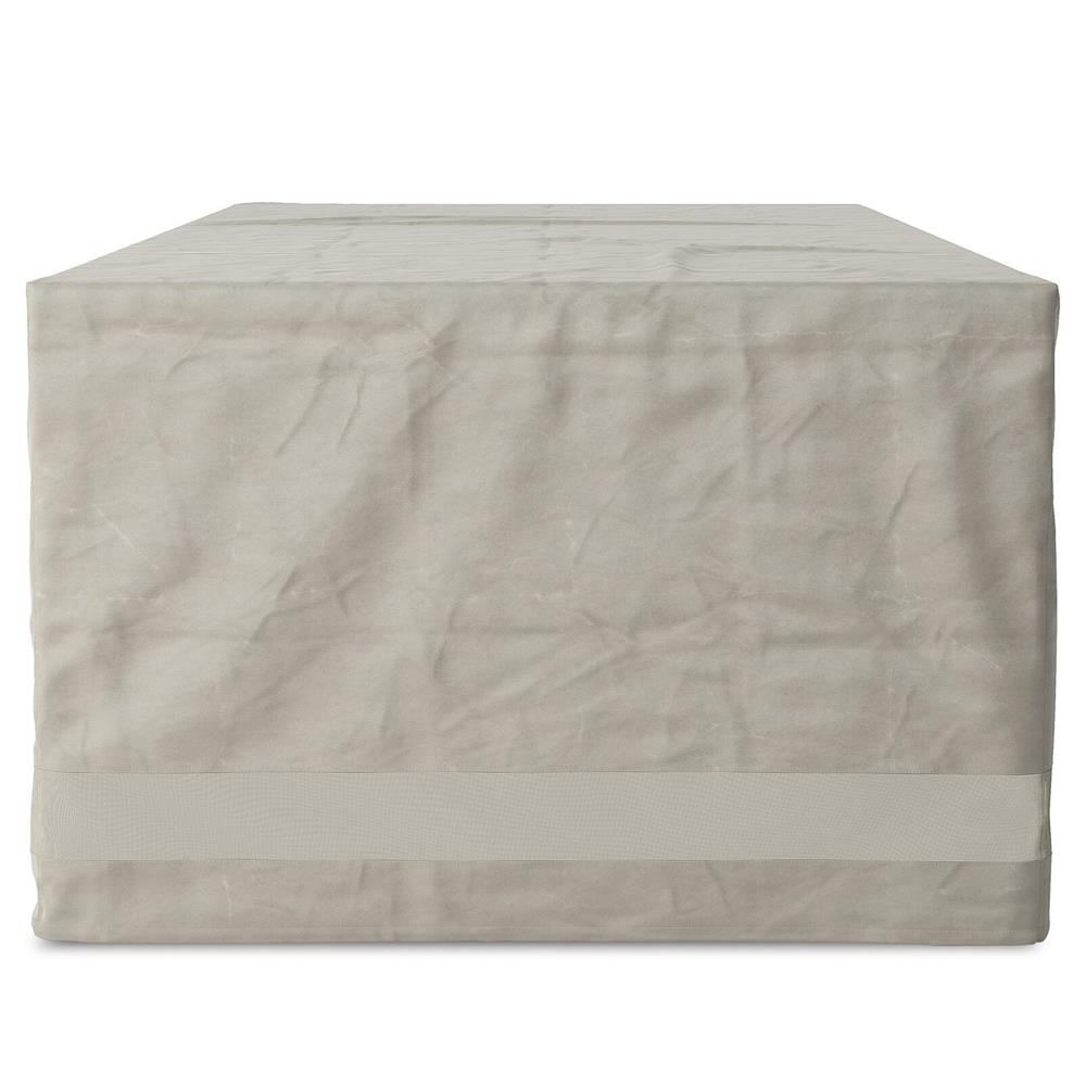 Branson Modern Classic Grey Weatherproof Outdoor Dining Table Cover ...