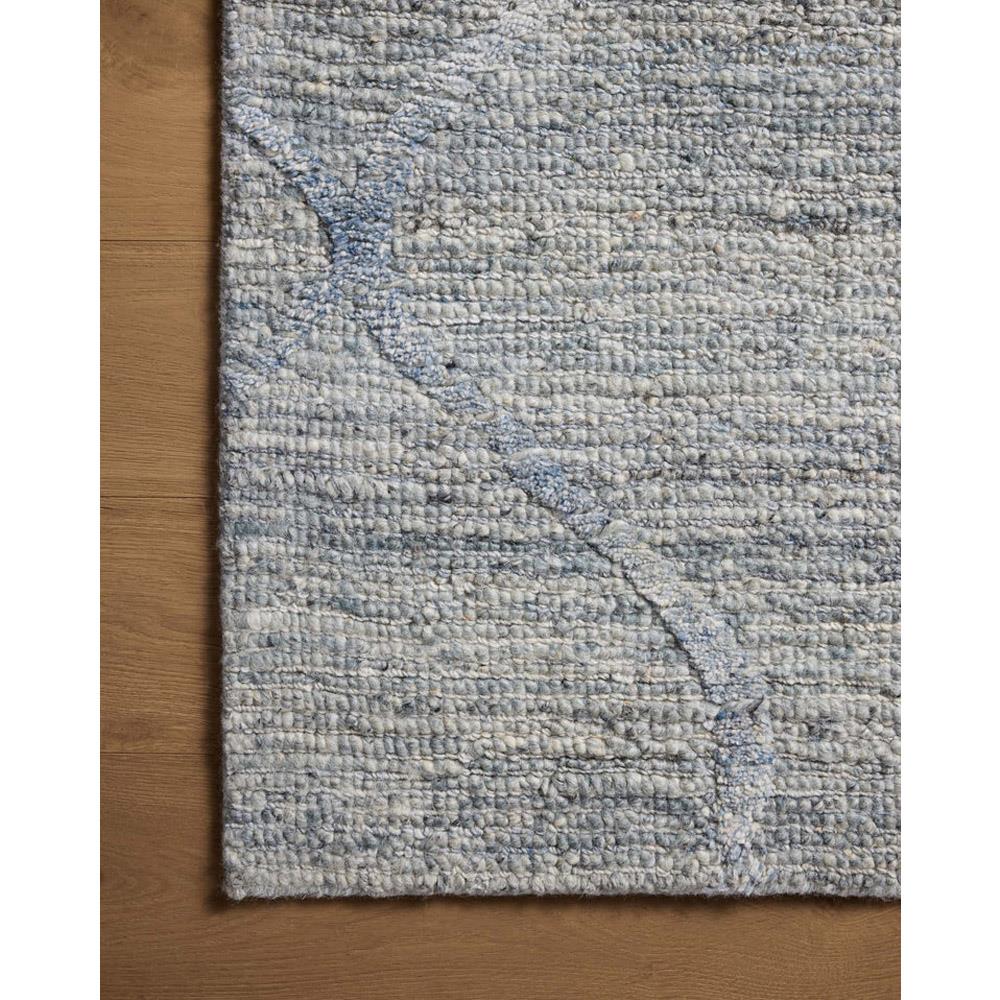 Veylin Modern Classic Sky Wool Textured Solid Rug - 4'x6' 4'x6' | Kathy ...