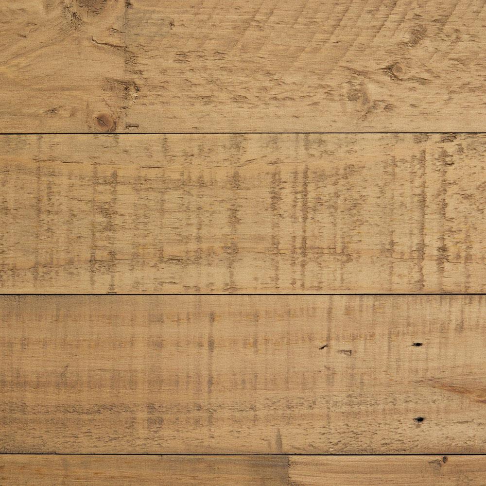 Godwin Rustic Lodge Brown Reclaimed Pine Wood Square Coffee Table