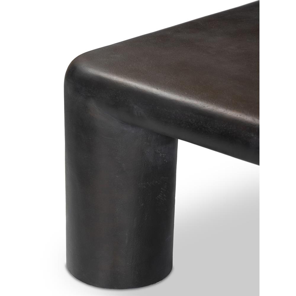 Luke Industrial Loft Bronze Aluminum Square Coffee Table 51" W - 60" W ...