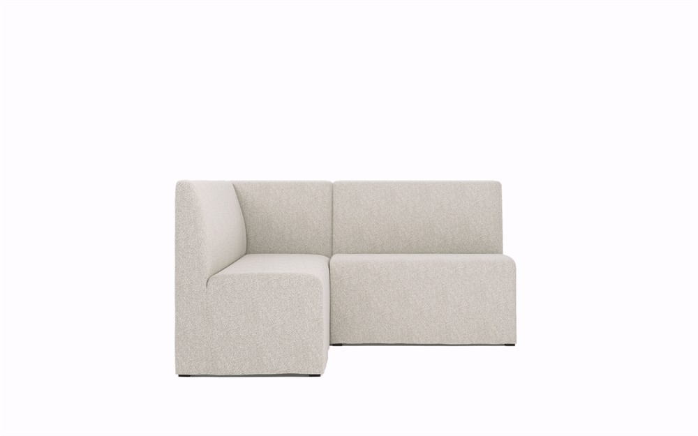 Suri Alabaster Performance Dining Banquette - 64" | Kathy Kuo Home