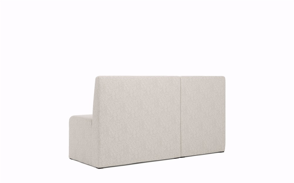 Suri Alabaster Performance Dining Banquette - 64" | Kathy Kuo Home
