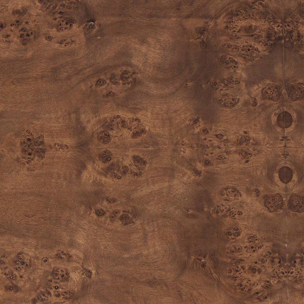 Briella Modern Classic Dark Brown Burl Wood Side Table Standard (14 ...