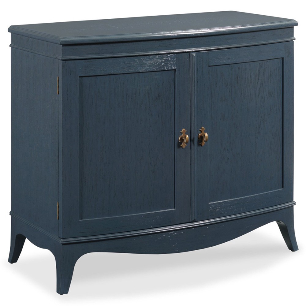 Ardmore Updated Traditional Blue Oak Wood Sideboard | Kathy Kuo Home