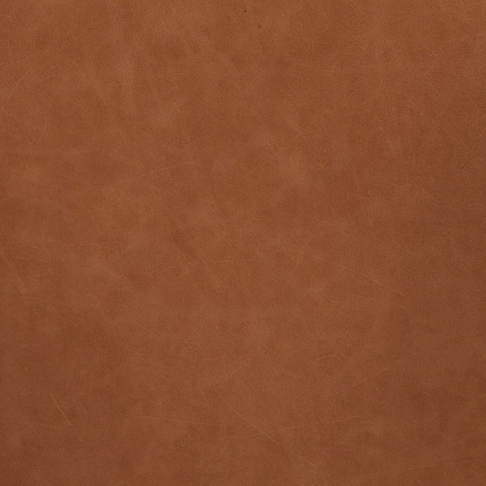 Nanda Rustic Brown Leather Natural Wood Dining Arm Chair | Kathy Kuo Home