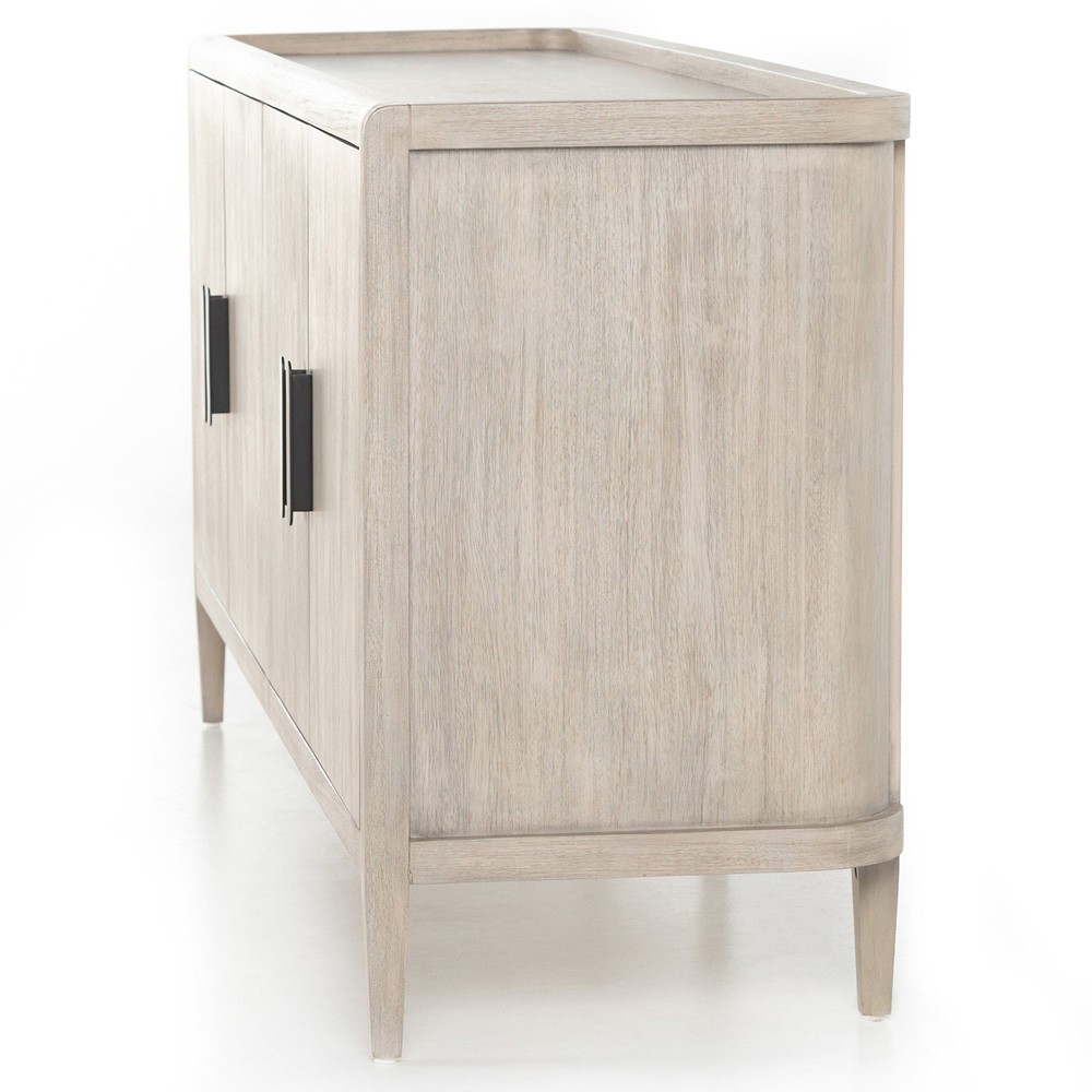 Harland Modern Classic Grey Mahogany Wood Sideboard Standard (50"-75" W ...