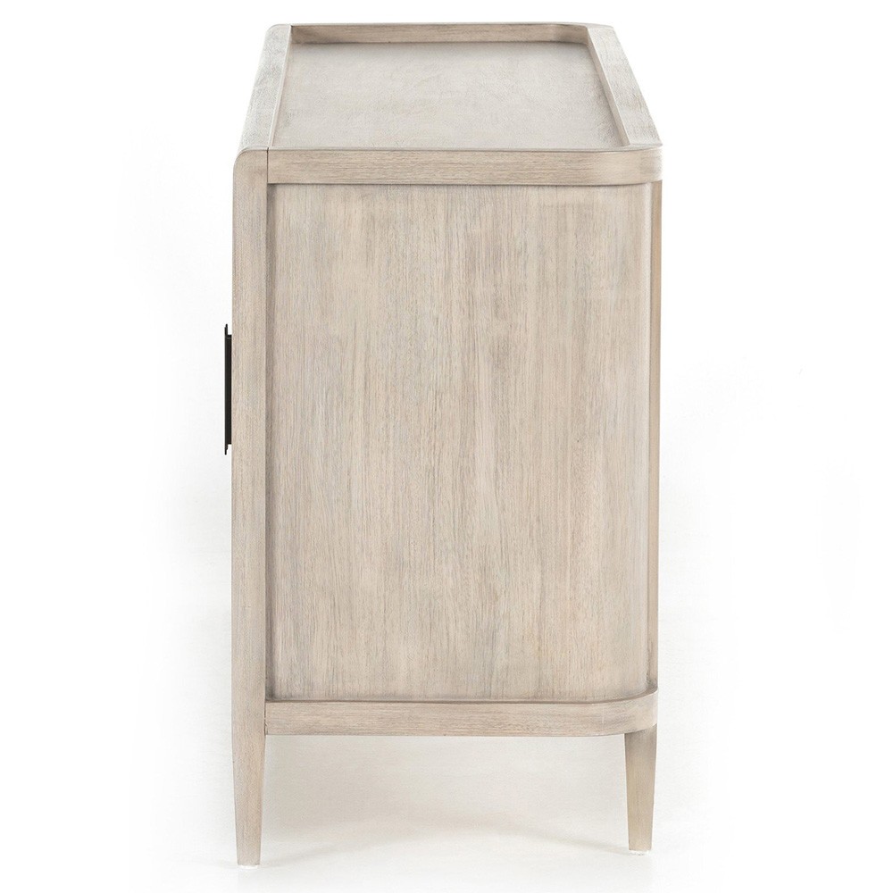 Harland Modern Classic Grey Mahogany Wood Sideboard Standard (50"-75" W ...