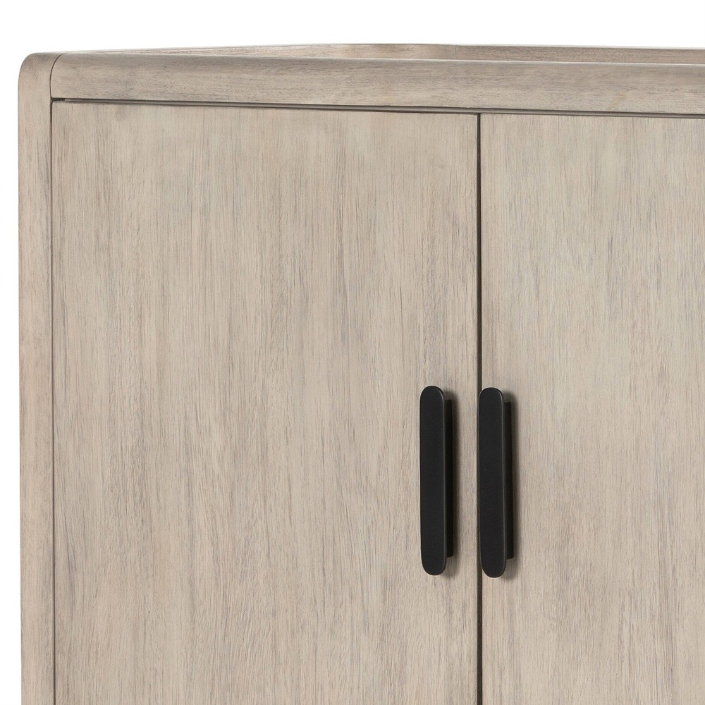 Harland Modern Classic Grey Mahogany Wood Sideboard Standard (50"-75" W ...