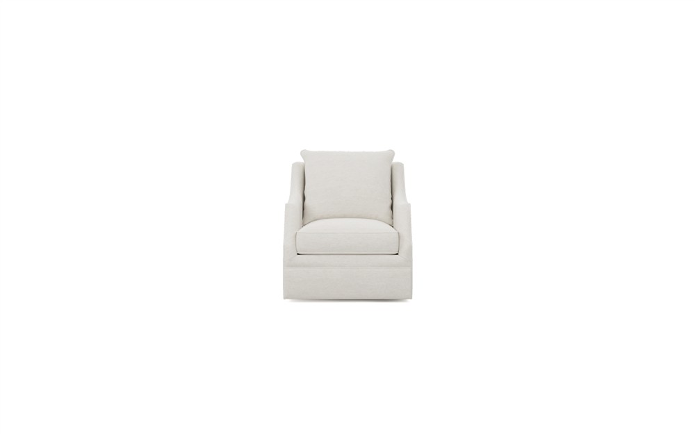 Romilly Pearl Swivel Chair | Kathy Kuo Home