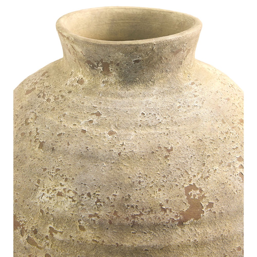 Chloe Updated Traditional Rust Glazed Ceramic Planter | Kathy Kuo Home