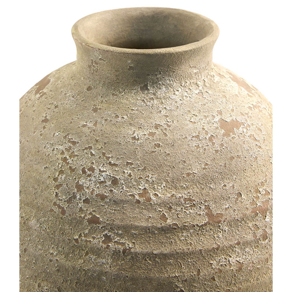 Chloe Updated Traditional Rust Glazed Ceramic Planter | Kathy Kuo Home