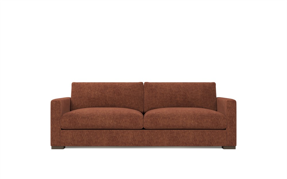 Curtis Chestnut Sofa - Deep Seat - 90” | Kathy Kuo Home