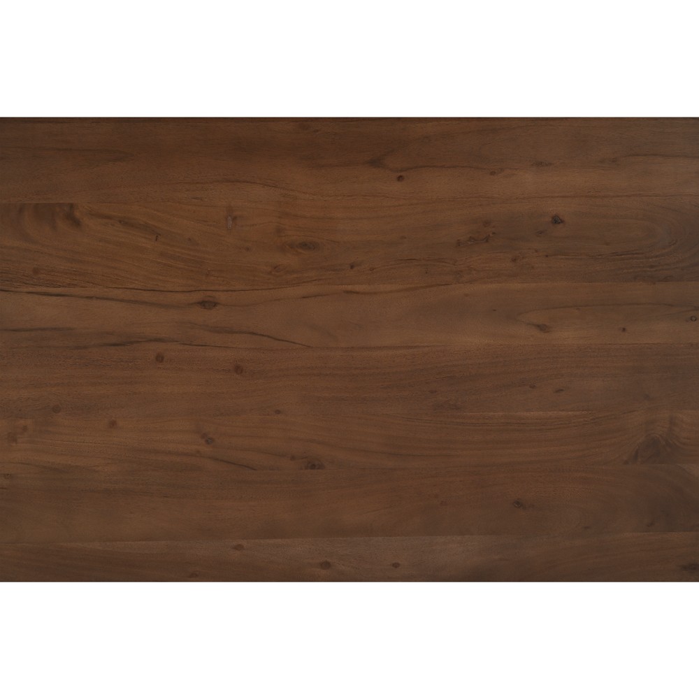 Vincent Updated Traditional Brown Acacia Wood Rectangular Dining Table ...