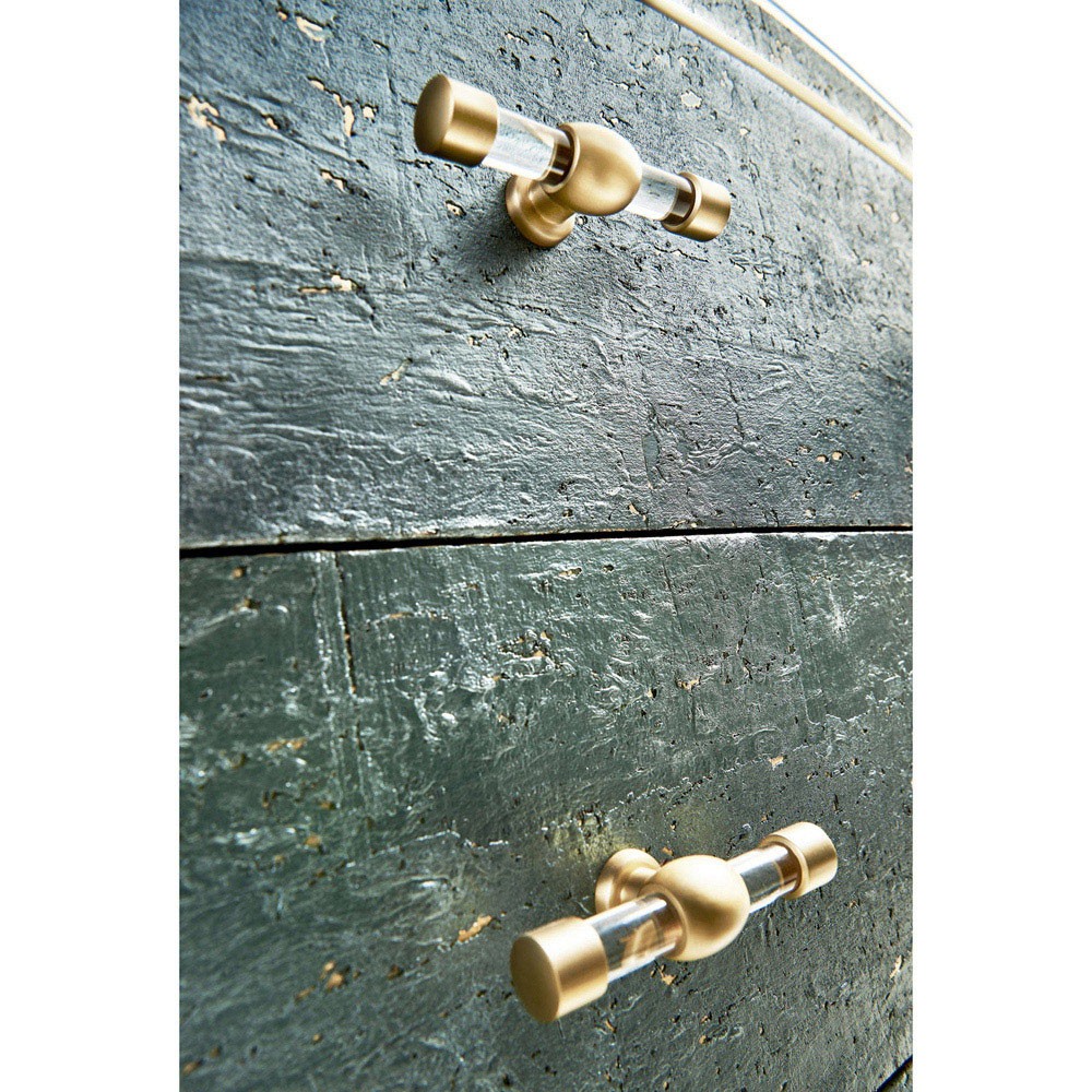 Margaux Updated Traditional Teal Chest | Kathy Kuo Home