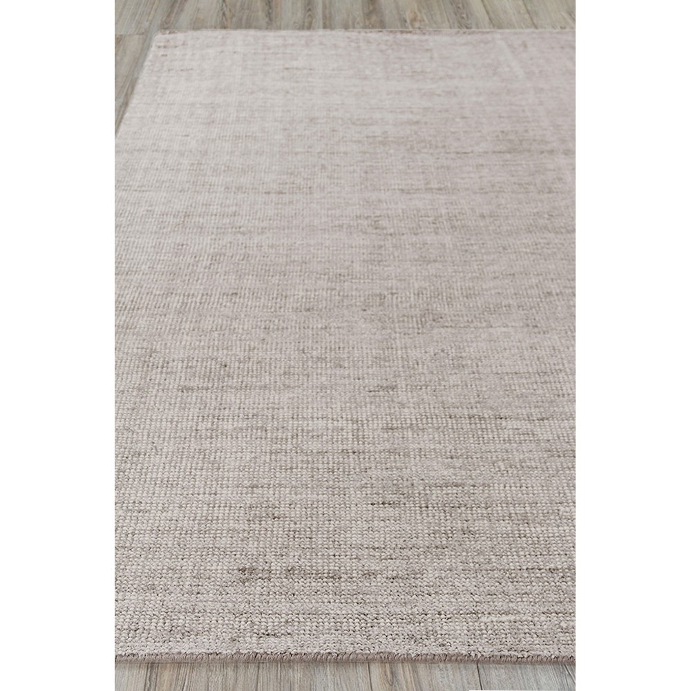 Lydia Coastal Beach Grey Silk Solid Rug - Sample | Kathy Kuo Home