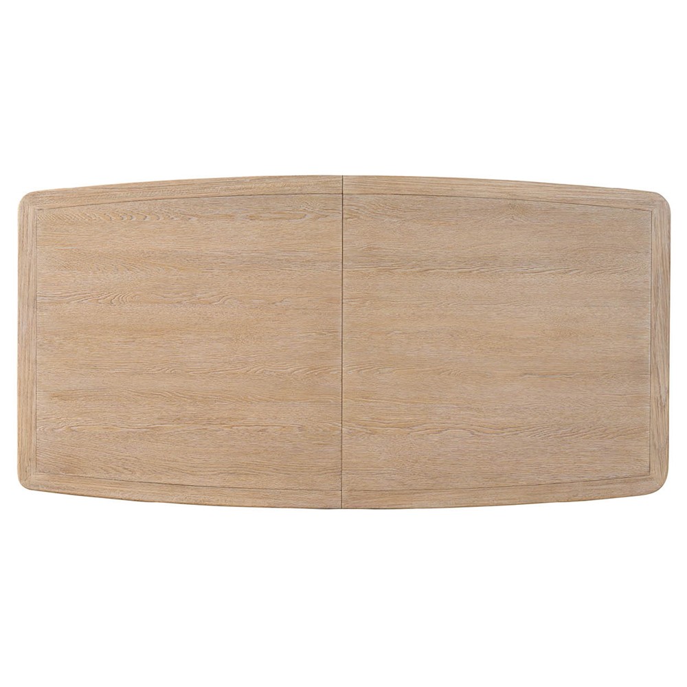 Alwyn Modern Classic Light Oak Rectangular Extendable Dining Table - 86 ...