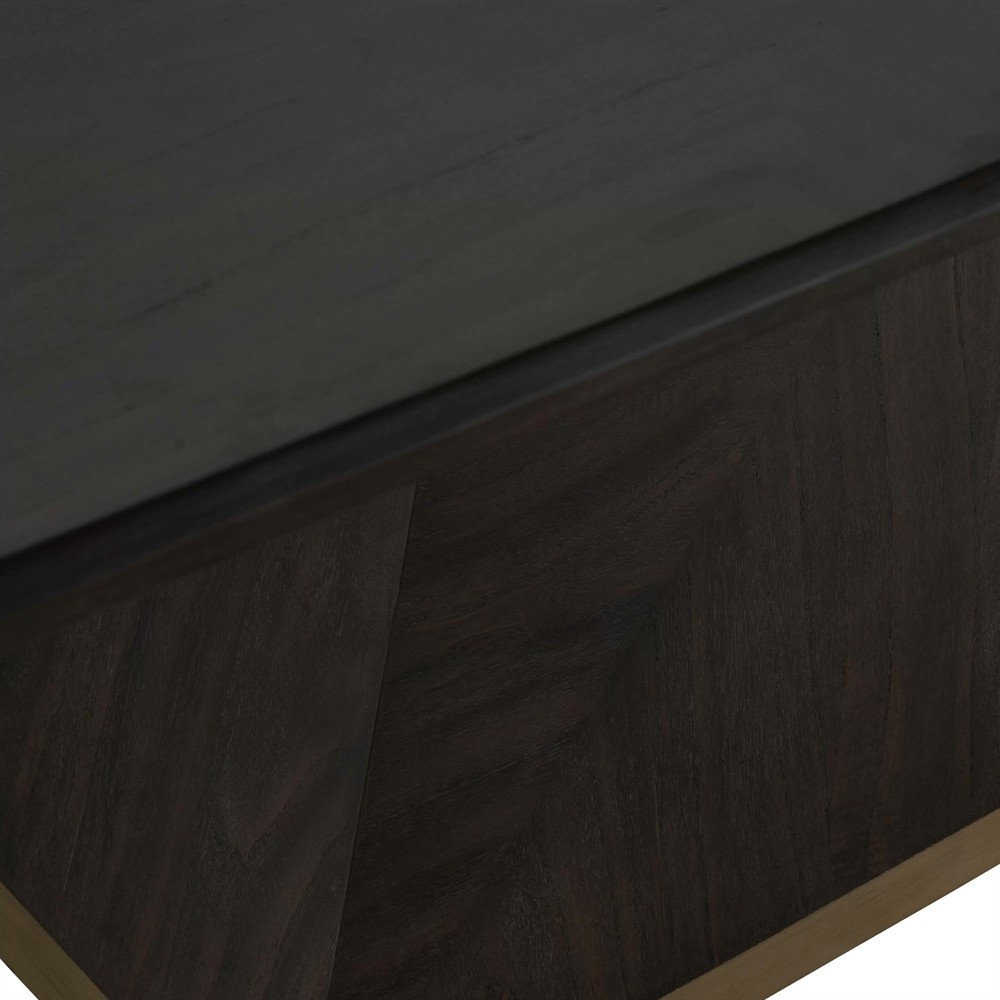 Ferris Modern Classic Forest Black Rectangular Dining Table - 92" 91" W ...